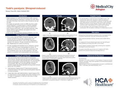 "Todd's Paralysis: Sharpnel-Induce Seizure" by Kenny Tran and Alain ...